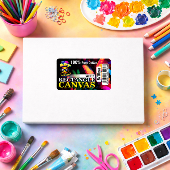 Rectangle White Canvas Board – Mr Art & Magic